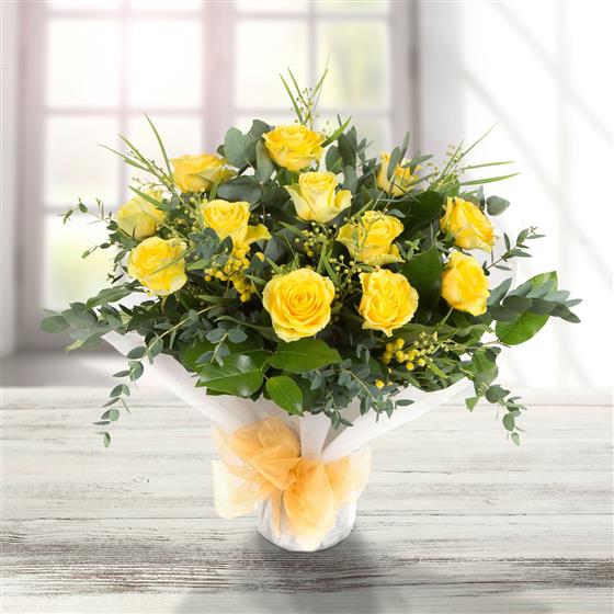 Dozen Long Stemmed Yellow Roses Sloane Florists Johannesburg Dozen Long Stemmed Yellow Roses Sloane Florists Johannesburg